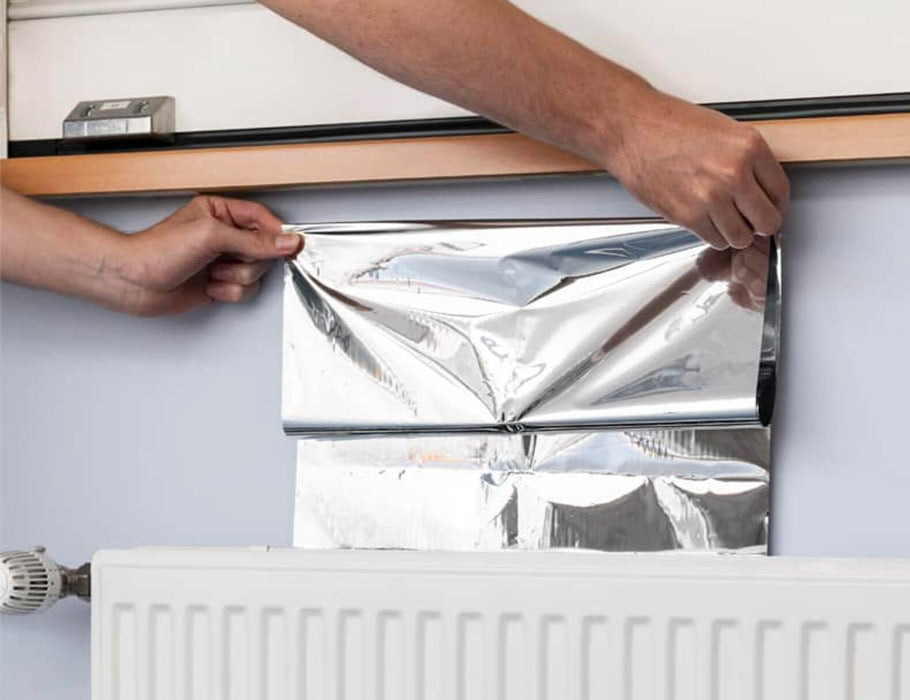 Radiatorfolie - makkelijk energie besparen – Besparen in Huis